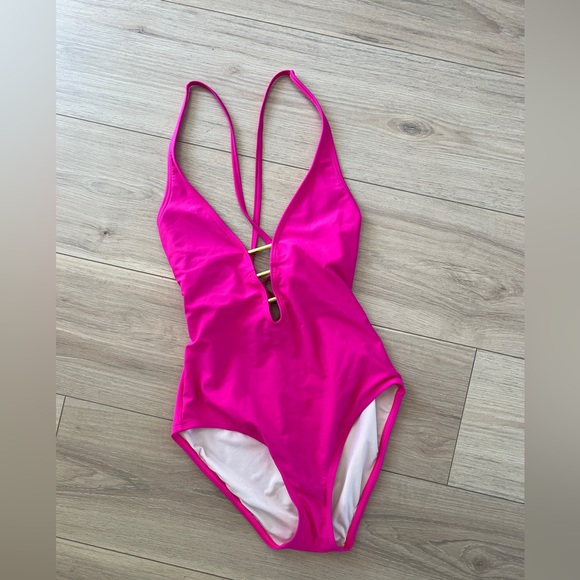 Carmen Marc Valvo | Swim | Carmen Marc Valvo Swimsuit Hot Pink One ...